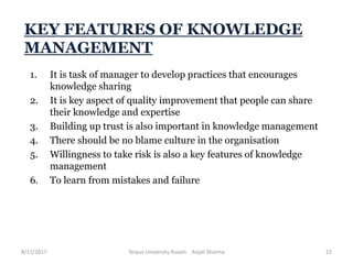 Knowledge Management | PPTX