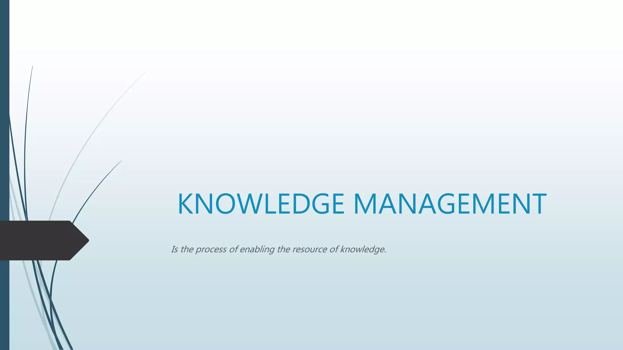 Knowledge management | PPT