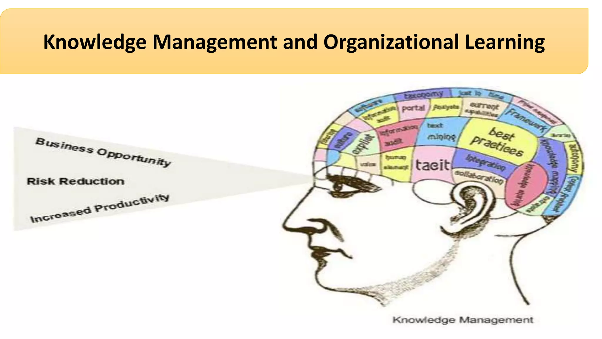 Knowledge management and Organizational Learning | PPTX