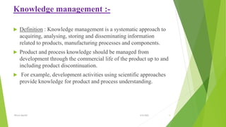 Knowledge management | PPTX