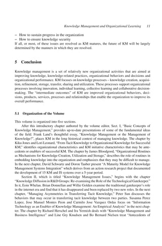 knowledge management.pdf | Business Administration | Business