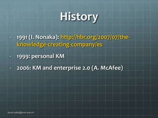 Knowledge management 2 (basic ideas) | PPT