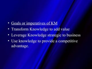 Knowledge Management Chapter 1 | PPT