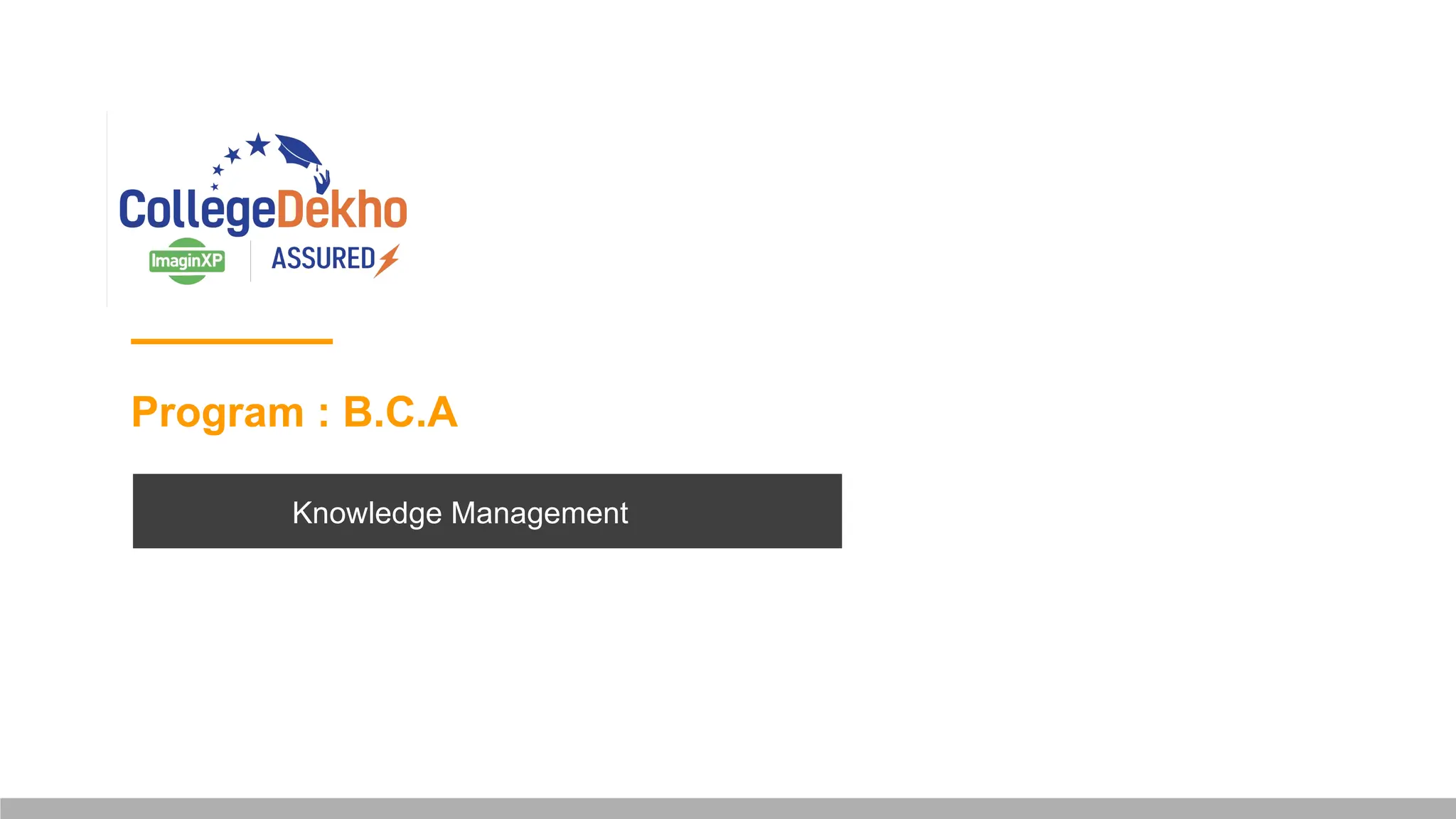 Knowledge Management with data warehouse-Unit-1-L5.pptx | Databases | Computer Software and ...