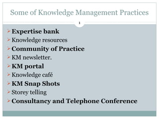 Knowledge management | ODP