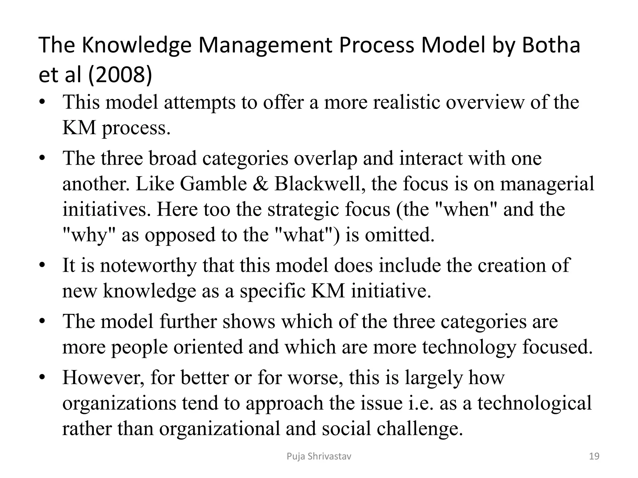 Knowledge management | PPTX