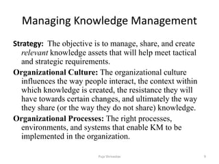 Knowledge management | PPTX