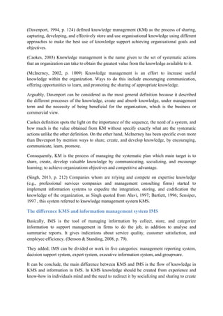 Knowledge management and business excellence | PDF