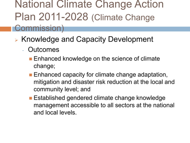 Knowledge management and climate change (PhilCCAP) | PPT