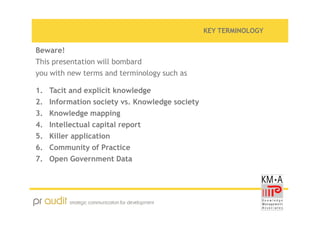 Knowledge Management and Governance Reform | PDF