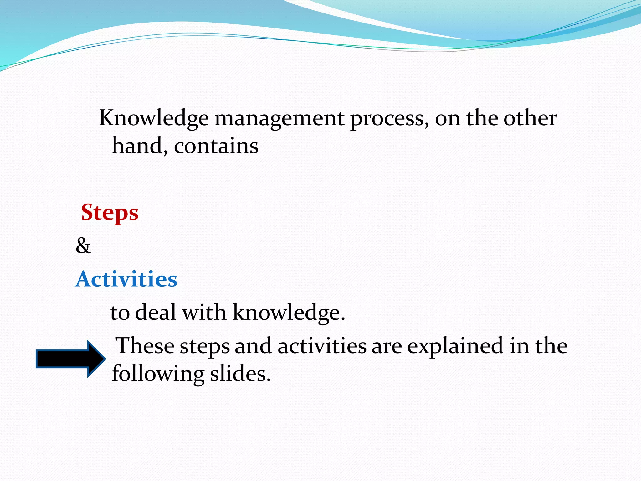 Knowledge management architecture | PPTX