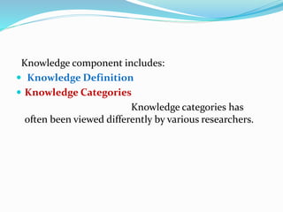 Knowledge management architecture | PPTX