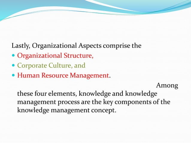Knowledge management architecture | PPTX