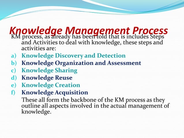 Knowledge management architecture | PPT