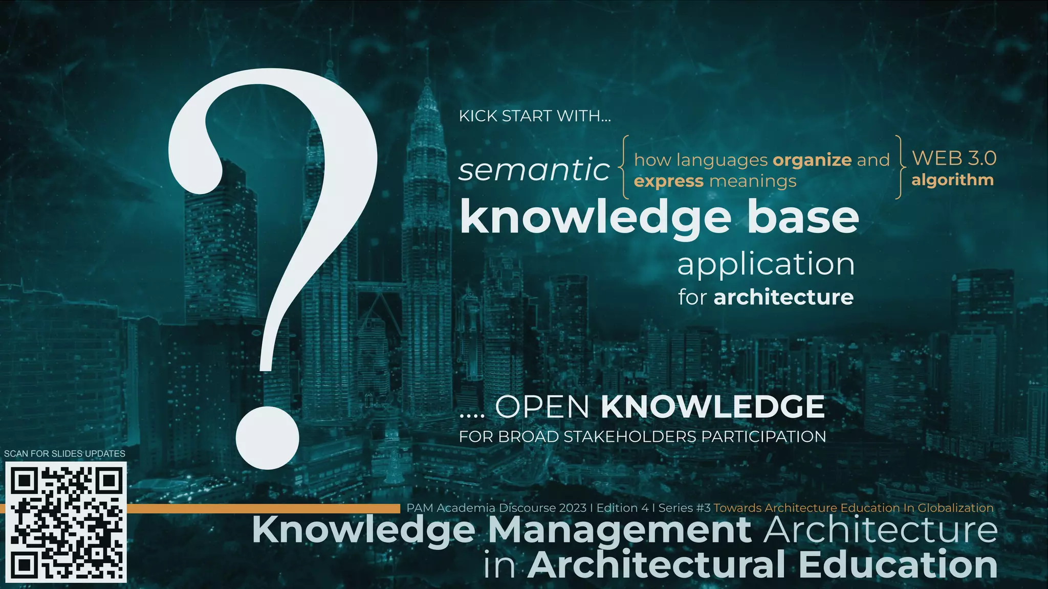 Knowledge Management Architecture in Architectural Education | PPT