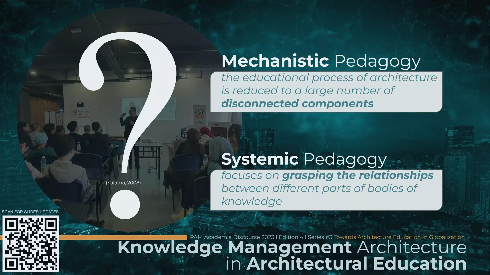 Knowledge Management Architecture in Architectural Education | PPT