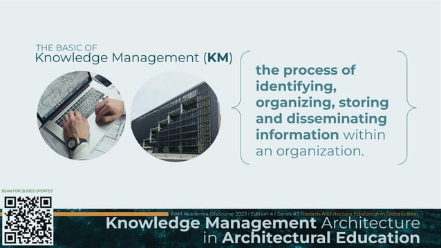 Knowledge Management Architecture in Architectural Education | PPT