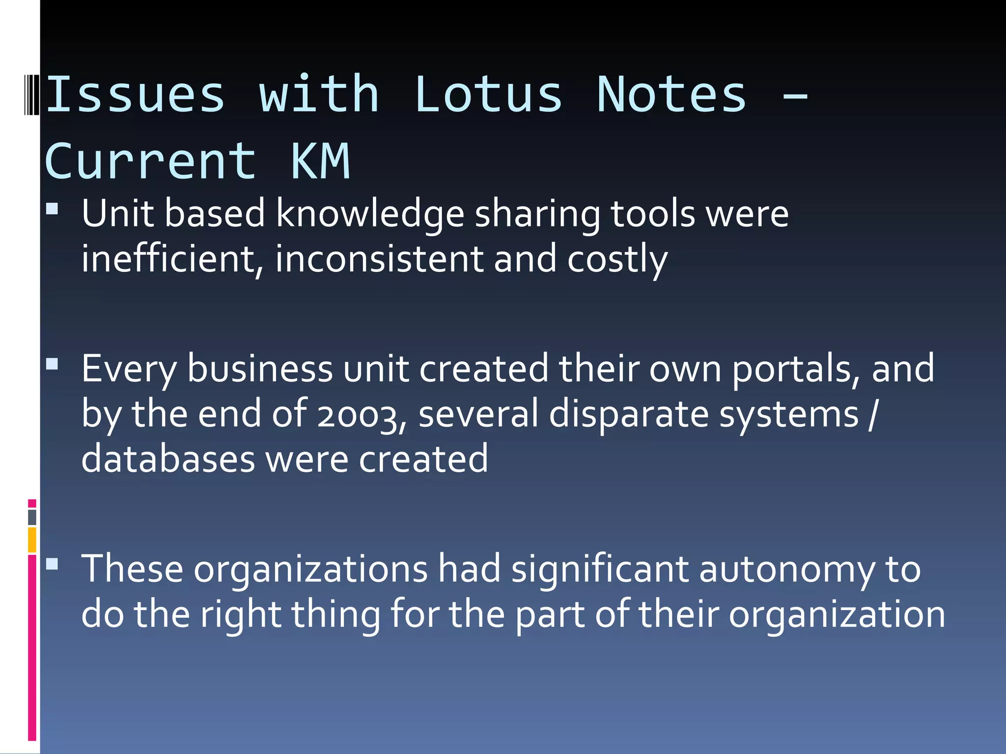 Knowledge management at accenture | PPT