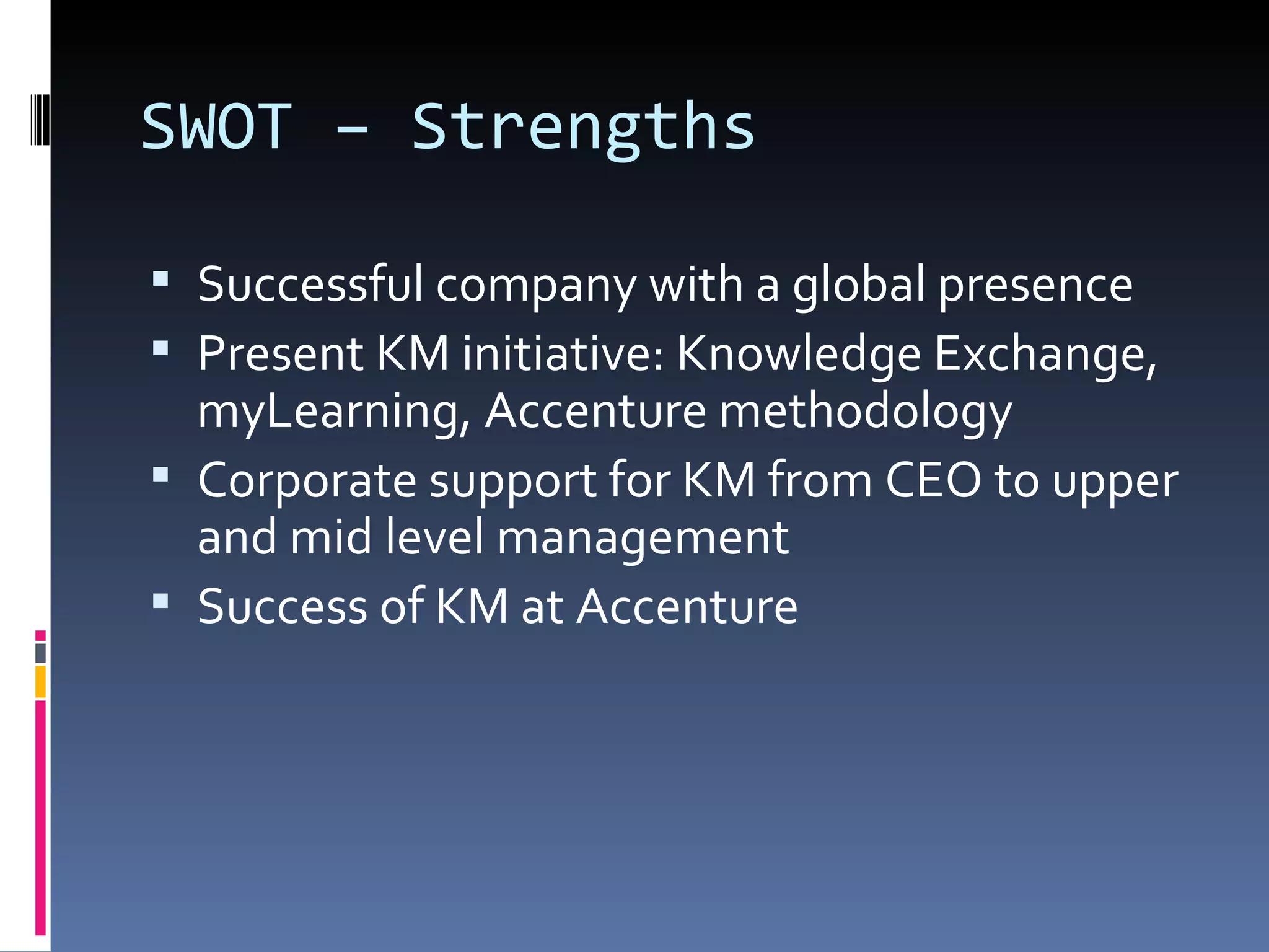 Knowledge management at accenture | PPT