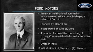 ISO 14001 at Ford | PPTX