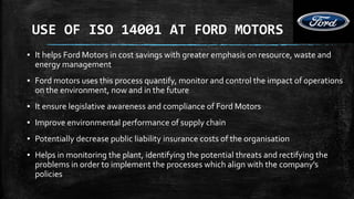 ISO 14001 at Ford | PPTX