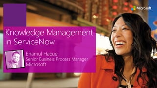 Knowledge Management in ServiceNow | PDF