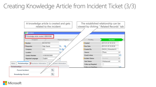 Knowledge Management in ServiceNow