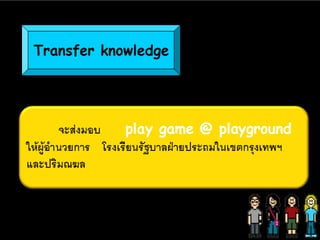 Knowledge management (kms) play game@playground | PPT