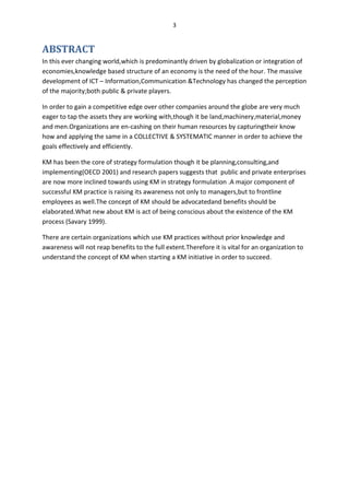 Knowledge management & organizations | PDF