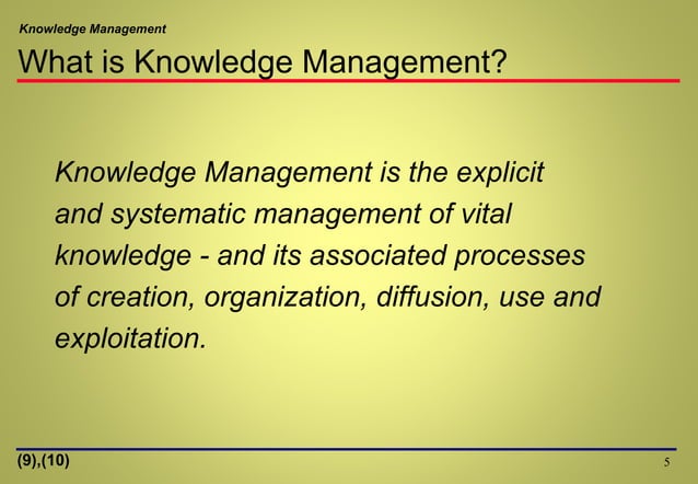 Knowledge management ppt | PPT | Business Administration | Business