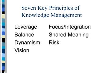 Knowledge management presentation1 (3) | PPT
