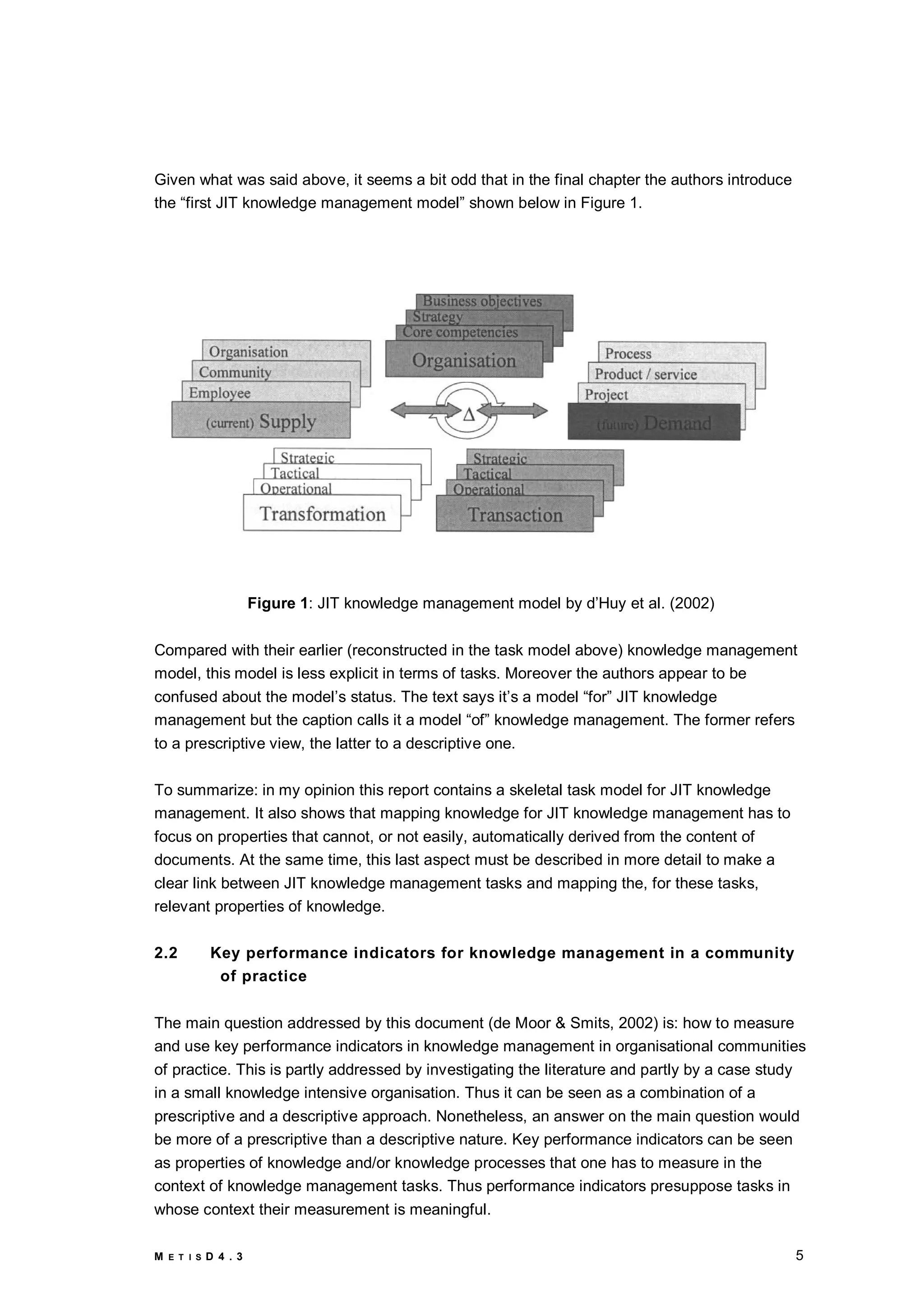 Knowledge management process models for knowledge maps | PDF