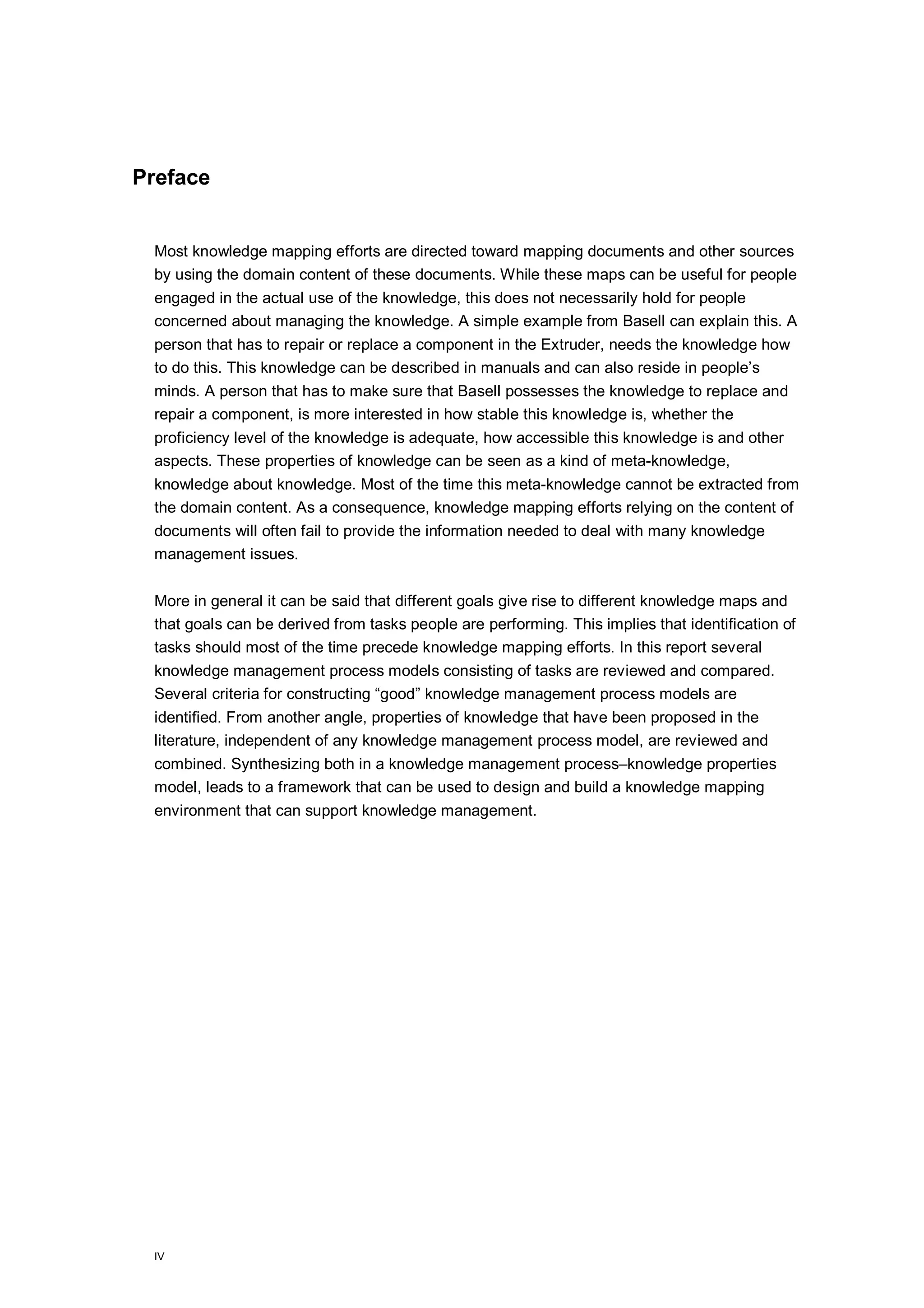 Knowledge management process models for knowledge maps | PDF