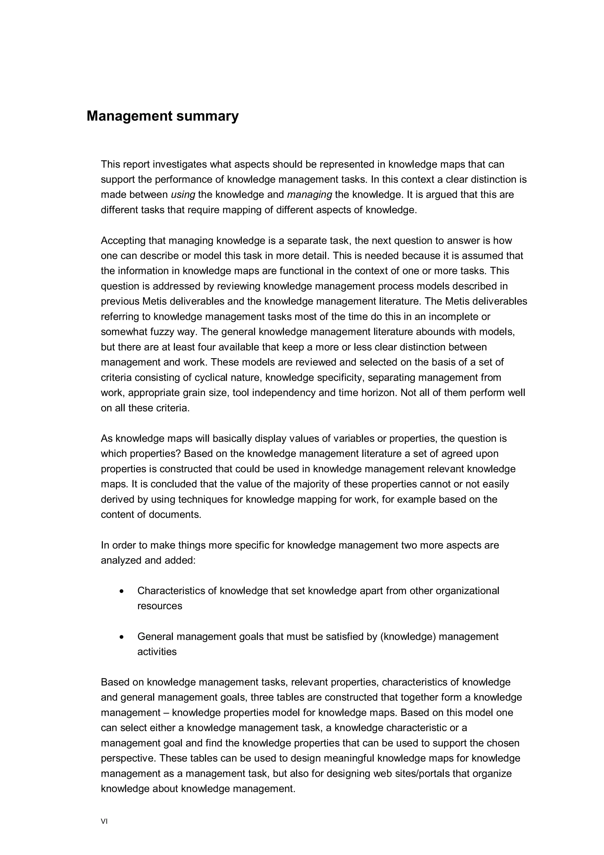 Knowledge management process models for knowledge maps | PDF