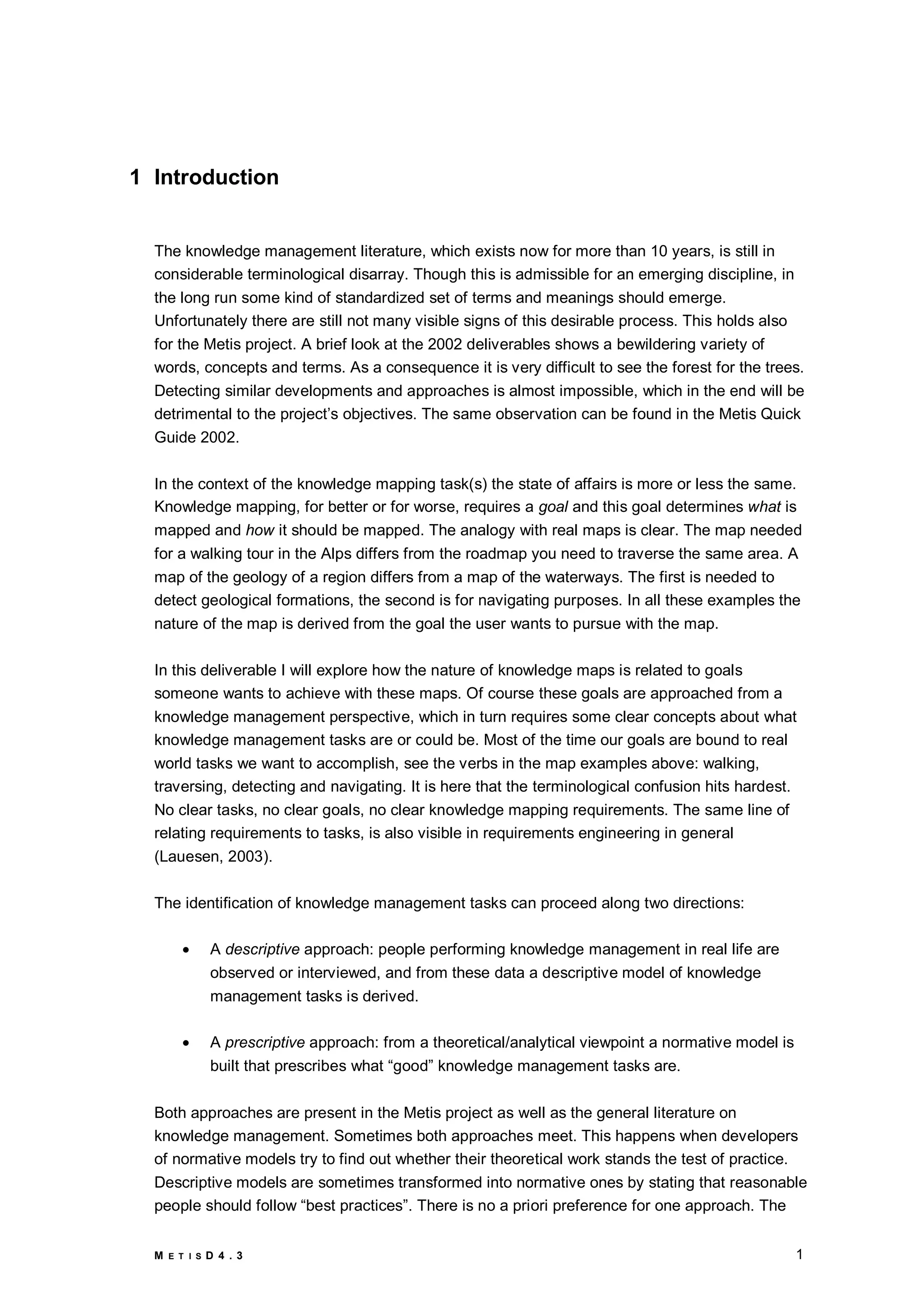 Knowledge management process models for knowledge maps | PDF