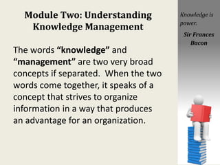 Knowledge management slide | PDF