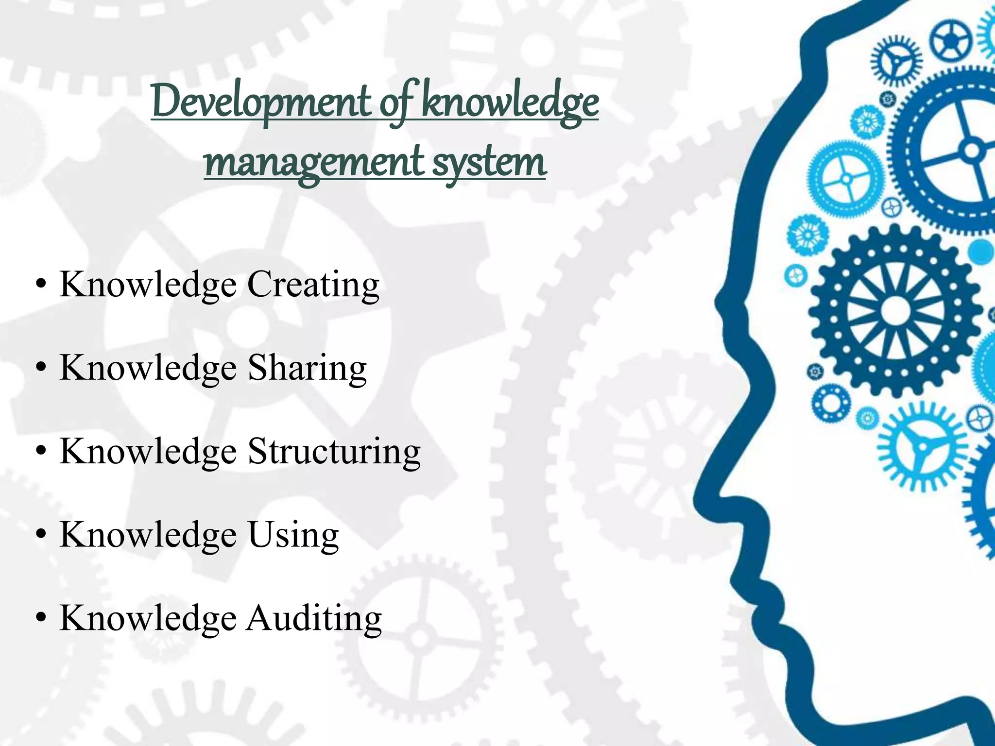 Knowledge management system | PPTX
