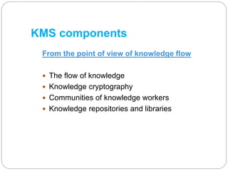 Knowledge management system priyank | PPT