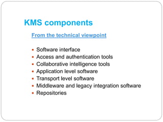 Knowledge management system priyank | PPT