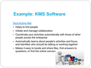 Knowledge management system priyank | PPT