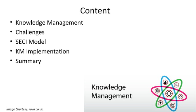 Knowledge management through seci model | PPT