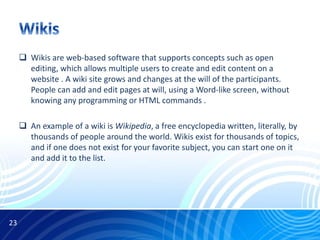 Knowledge management tools | PPTX