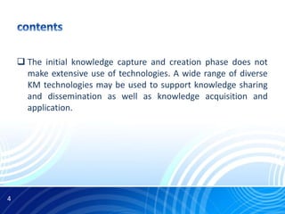 Knowledge management tools | PPTX