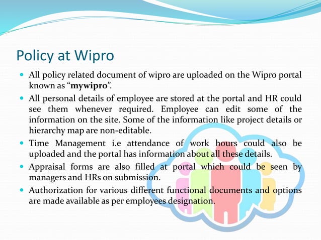Knowledge Management at Wipro | PPT
