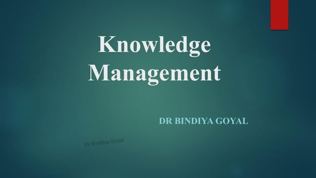 Introduction to Knowledge management.pdf