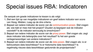 RBA methode: een introductie | PDF