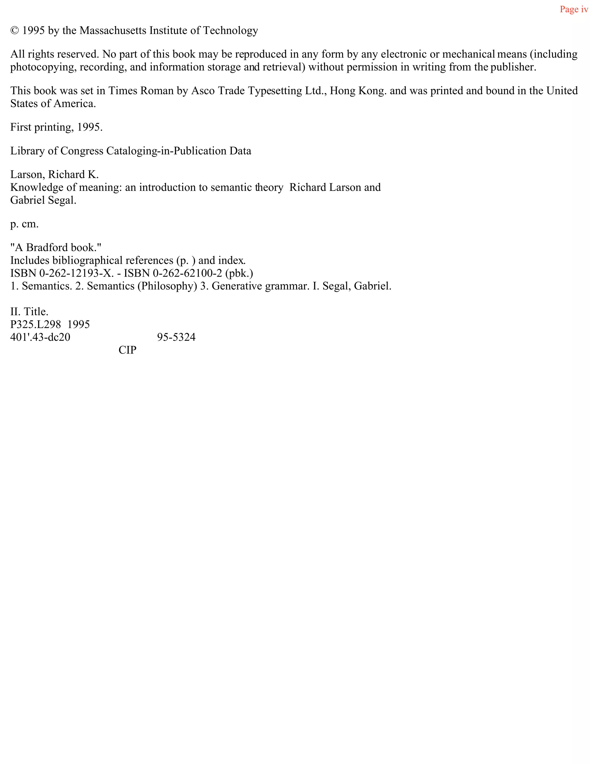 Knowledge of meaning an introduction-to_semantic_theory-buku | PDF