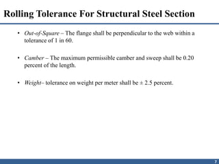 knowledge on tolorance in tolerance limit erection of structure.pptx
