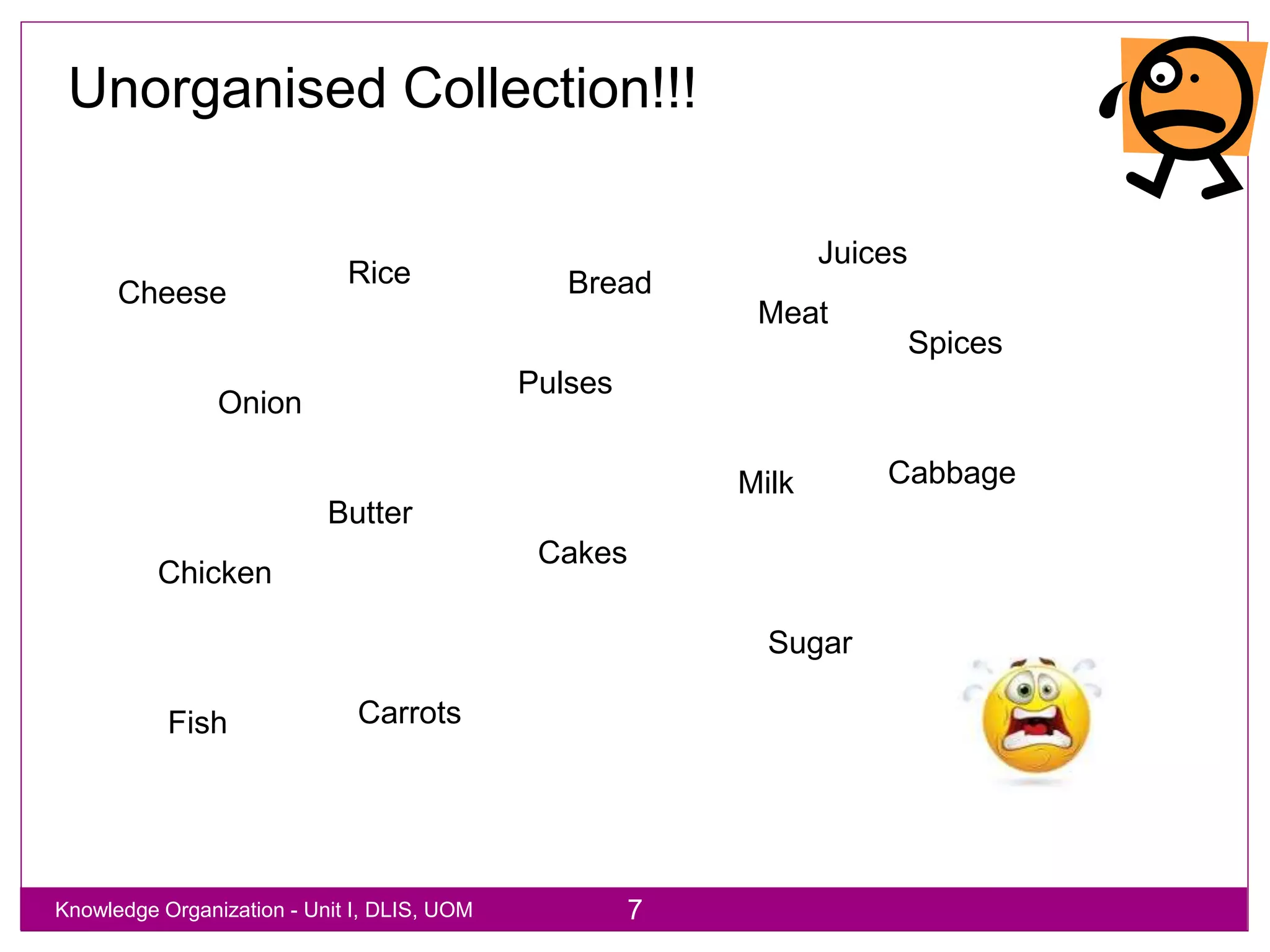 Knowledge organisation - Unit I | PPTX