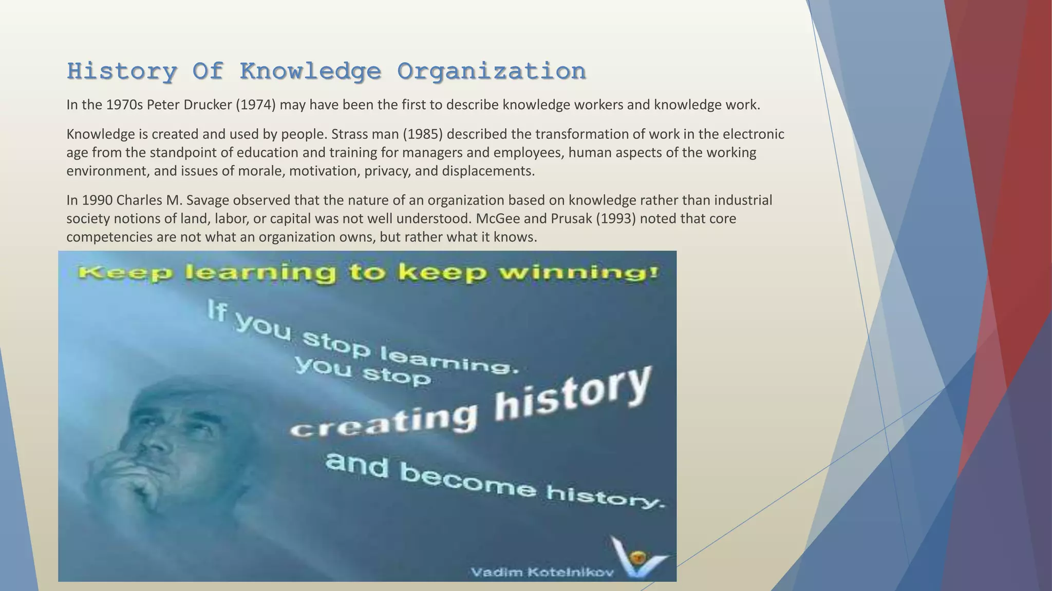 Knowledge organiztion | PPTX